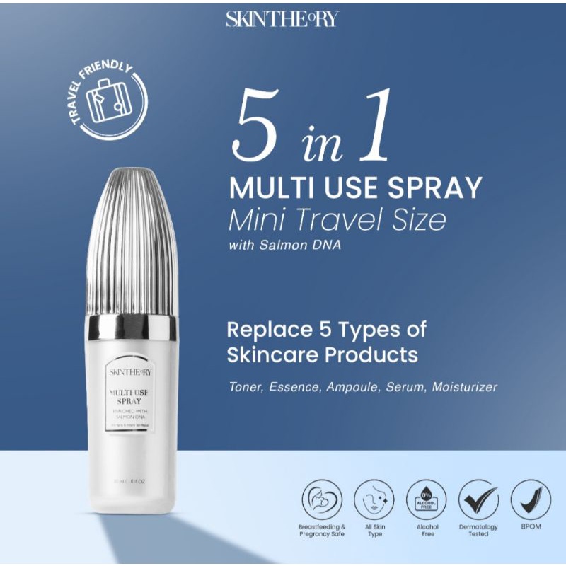 Jual SKINTHEORY 5 in 1 Multi Use Spray 30 ml | Shopee Indonesia