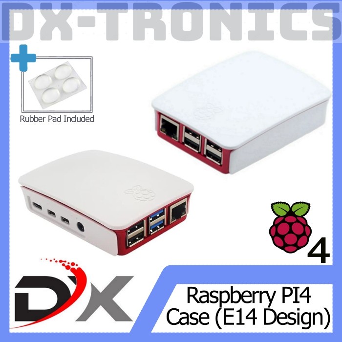 Jual Casing Raspberry Pi 4 Model B Element14 Case Design Pi4 | Shopee Indonesia