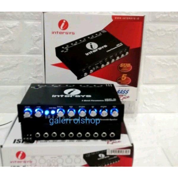 Jual Pre Amp Parametrik INTERSYS ISP-5 dapat adaptor intersys ISP-5 ...