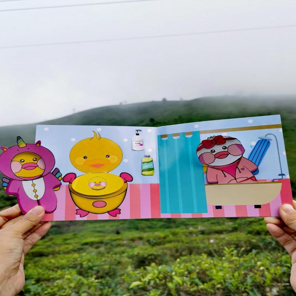 Jual PROMO SPECIAL BEBEK Viral PAPER DUCK Mainan Edukasi buku aktifitas ...