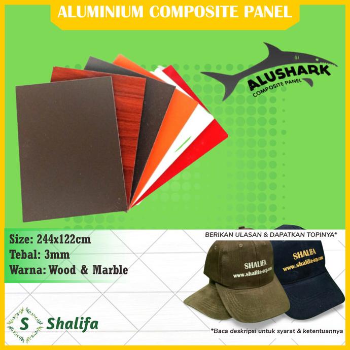 Jual ALUSHARK ACP Warna Corak - Alumunium Composite Panel 3mm 3 mm ...