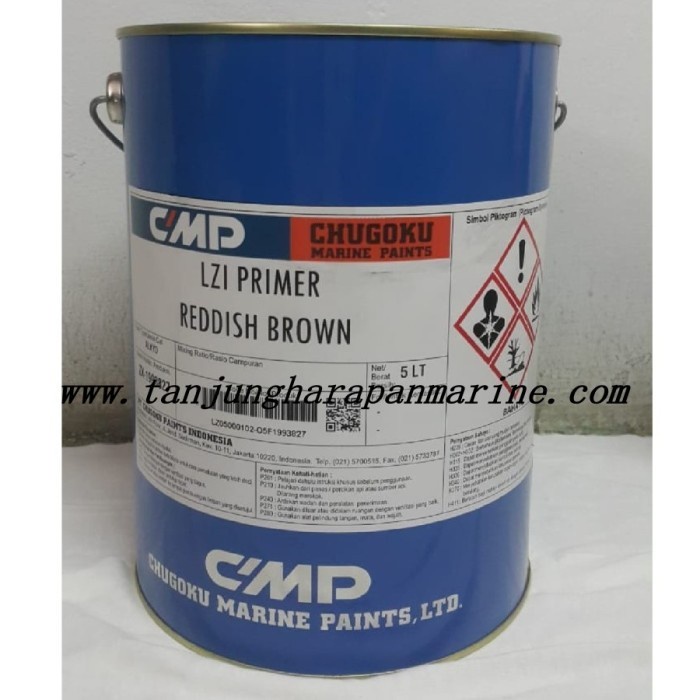 Jual Murah Cat Meni / Cat Kapal/ Cat Chugoku Lzi Primer / Marine Paint Red | Shopee Indonesia
