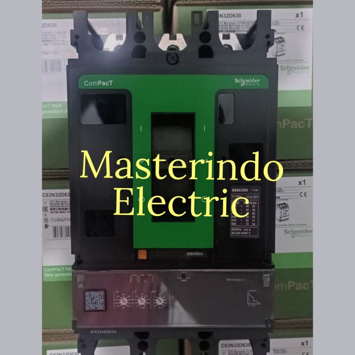 Jual Schneider Mccb Nsx630F 630A Phase 36Ka C63F32D630 New Original ...