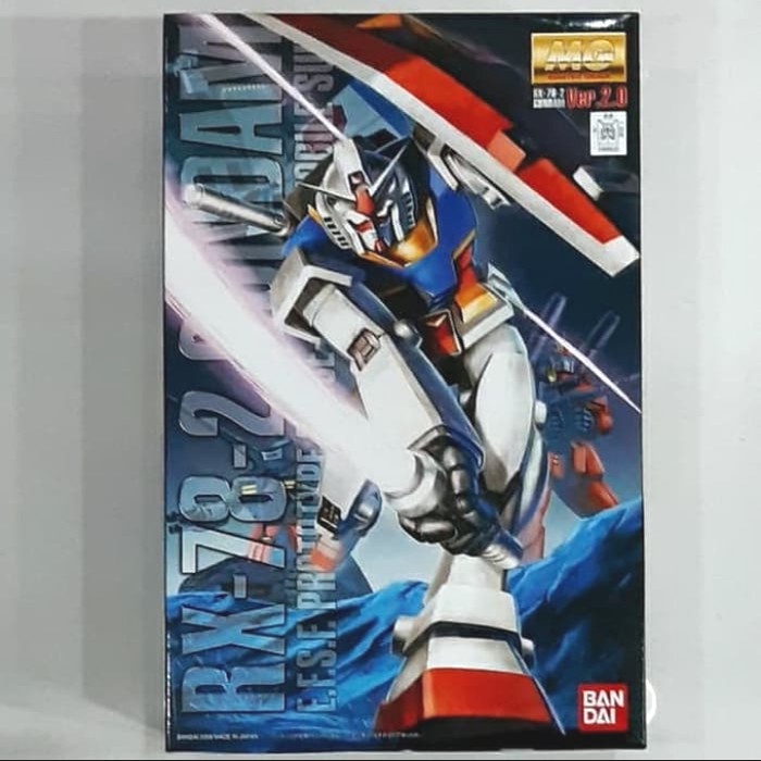 Jual New Gundam Mg 1 100 Gundam Rx 78 2 Ver 2 0 Bisa Sameday | Shopee Indonesia