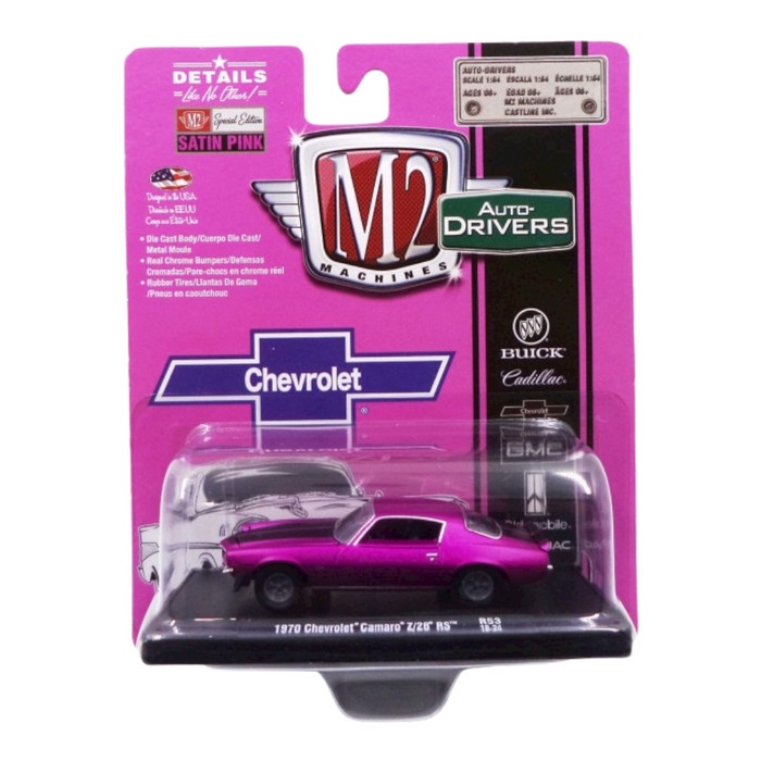 Jual M2 Auto Drives 1970 Chevrolet Camaro Z28 RS Satin Pink - R53 ...