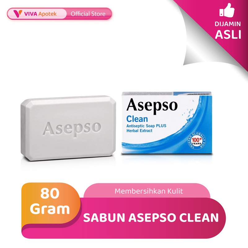 Jual Sabun Asepso Clean (80 Gram) | Shopee Indonesia