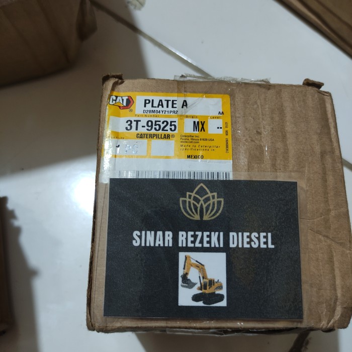 Jual Original Plate A 3T-9525 Genuine Part Cat / Plate 3T 9525 / Plate ...