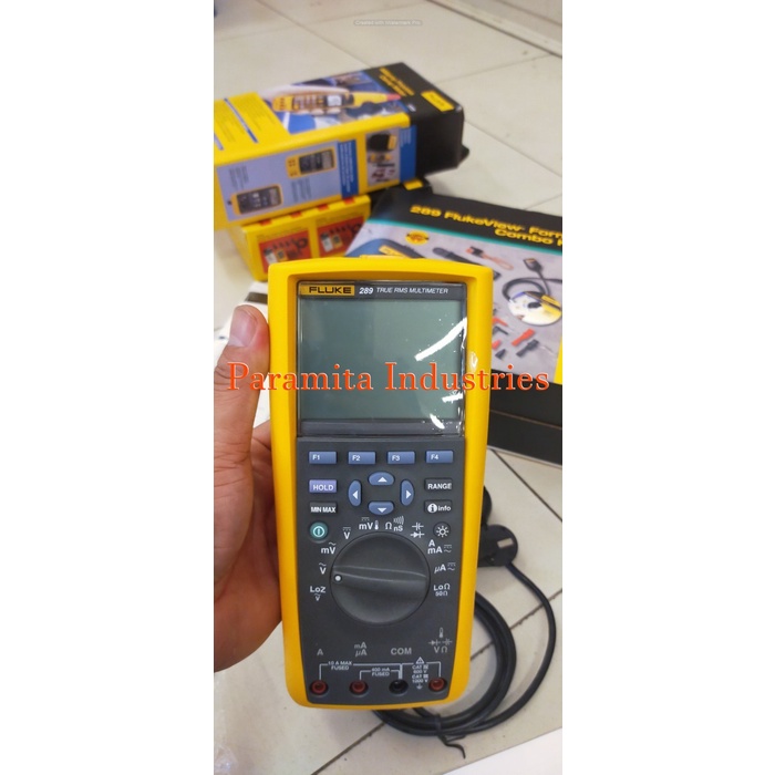 Jual Original Fluke 289 True Rms Industrial Logging Multimeter Limited ...
