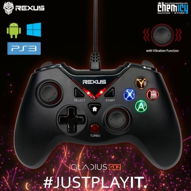 Jual Rexus Gladius GX2 Pro Gaming Gamepad / Joystick / Stick | Shopee ...