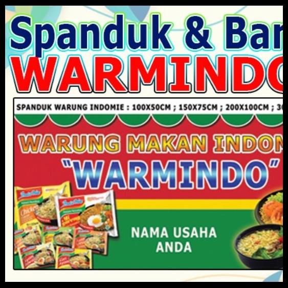 Jual BEST DEAL CETAK SPANDUK WARMINDO BANNER WARKOP WARUNG MAKAN ...