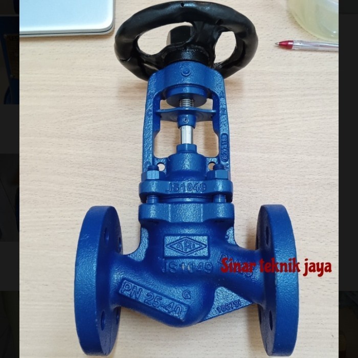 Jual New Ori Globe Valve 3/4 Pn40 Ari Armaturen Bellow Seal Steam ...