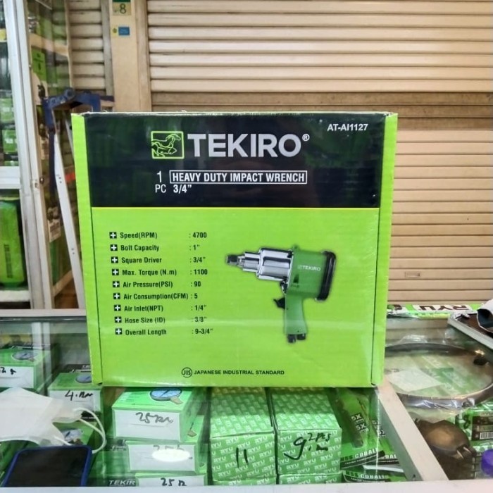 Jual [Original] Tekiro Heavy Duty Impact Wrench Alat Pembuka Baut ...