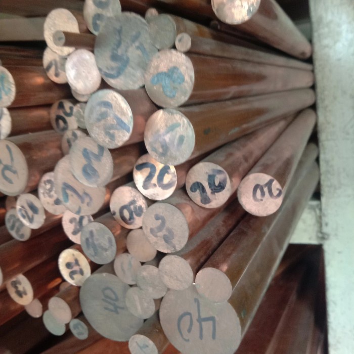 Jual [Original] As Tembaga Diameter 10 Mm X Panjang 2 Meter Bisa Gojek ...