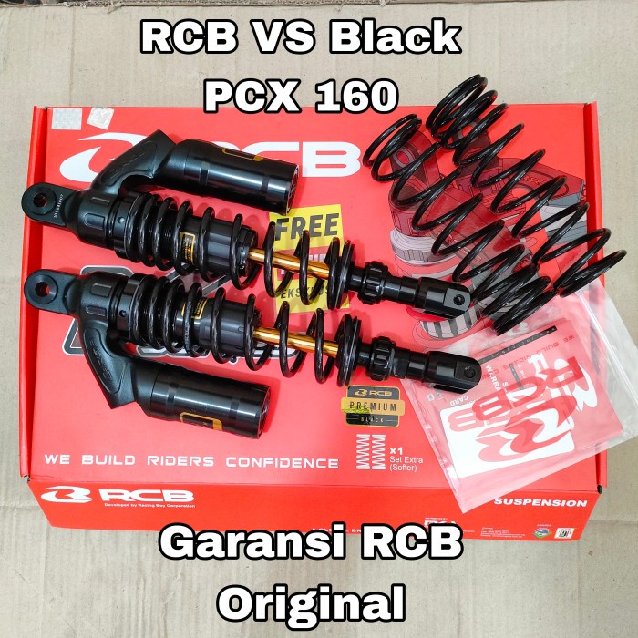 Jual [Baru] Shock Rcb Vs Black Series Premium Honda Pcx 160 Limited | Shopee Indonesia
