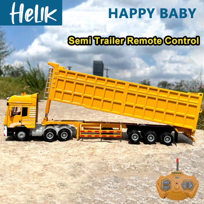 Jual MUST HAVE!! SEMI TRAILER REMOTE CONTROL TUGAS BERAT TRUK TEKNIK ...