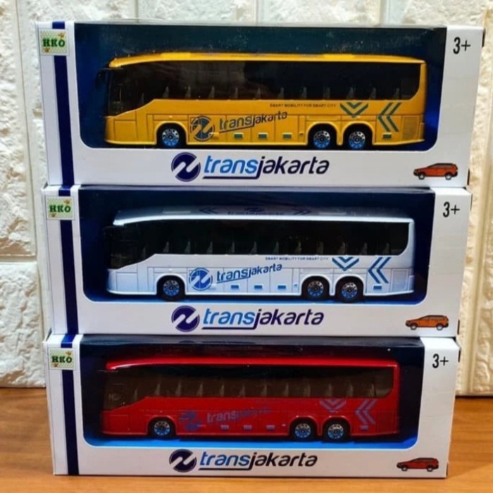 Jual MUST HAVE!! DIECAST BUSWAY TRANSJAKARTA - MINIATUR BUS TRANS ...