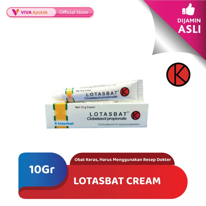Jual Lotasbat Cream / Clobetasol / Eksim / Ruam / Radang Kulit (10 Gram ...