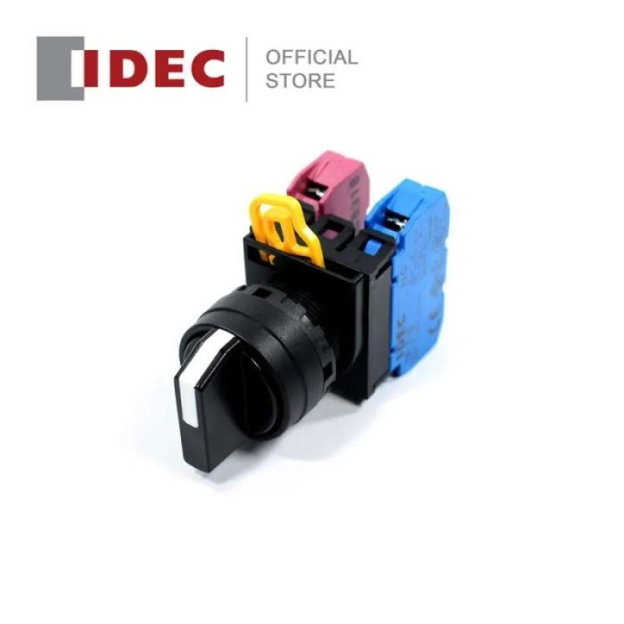 Jual Promo Selector Switch Idec Yw1S-2E11 22Mm 2Posisi Black 1No 1Nc Hemat | Shopee Indonesia