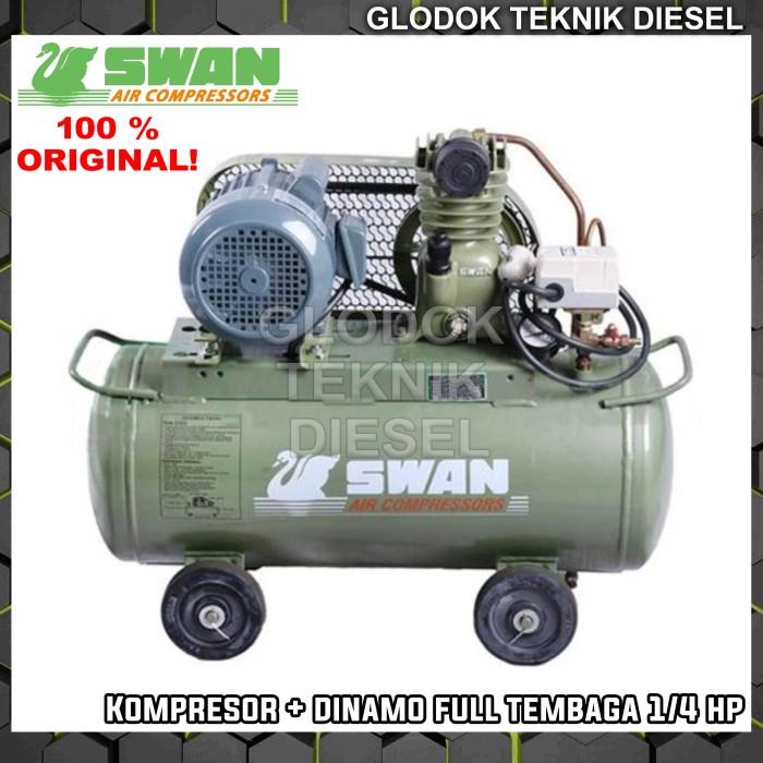 Jual Swan Air Compressor (S Series) Sp-114, 1/4 Hp Kompresor Angin ...