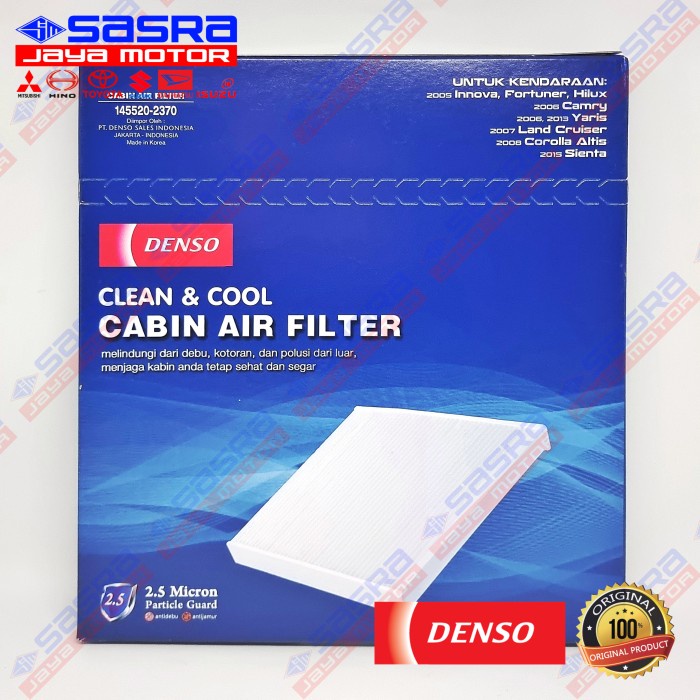 Jual Cabin Filter AC INNOVA 2005-2016|FORTUNER|HILUX|YARIS ALL|SIENTA ...