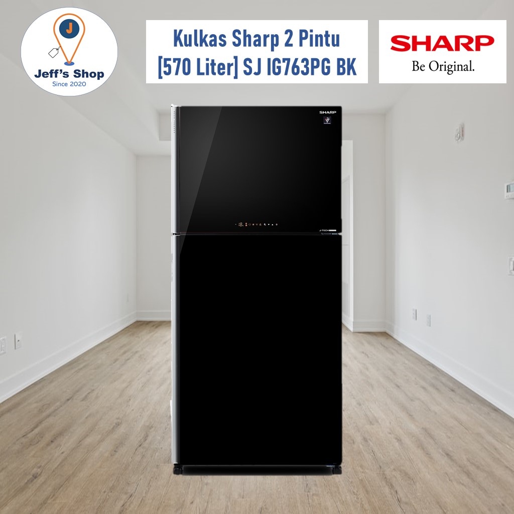 Jual Kulkas Sharp 2 Pintu [570 Liter] SJ IG763PG BK New Grand Vetro II | Shopee Indonesia