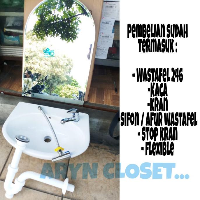 Jual Wastafel cuci tangan Toto Lw 246 full set Tinggal Pasang | Shopee ...