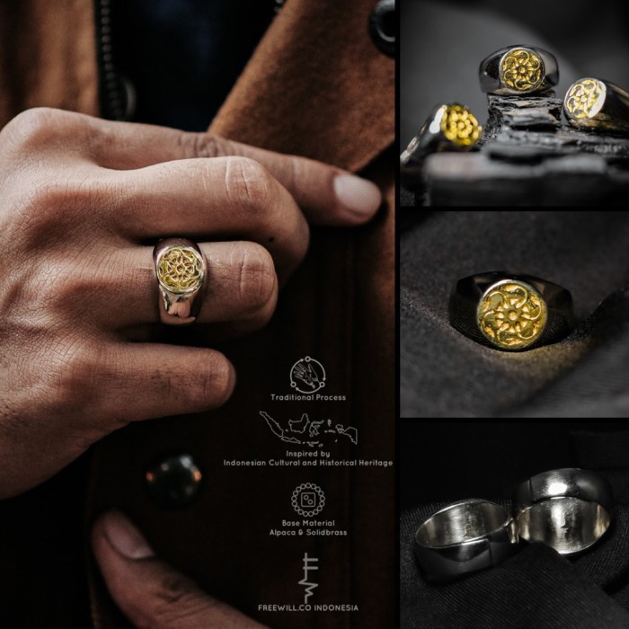 Jual Mei Cincin Pria Nagapasa Freewill - Simple Men Ring Alpaka Silver ...