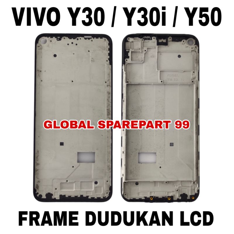 Jual BEZEL / FRAME / TULANG TENGAH TATAKAN LCD VIVO Y30 / VIVO Y30i ...