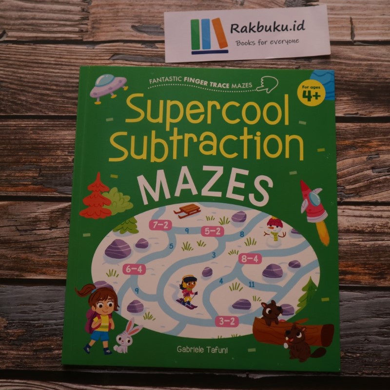 Jual Fantastic Finger Trace Mazes: Supercool Subtraction Mazes | Shopee Indonesia