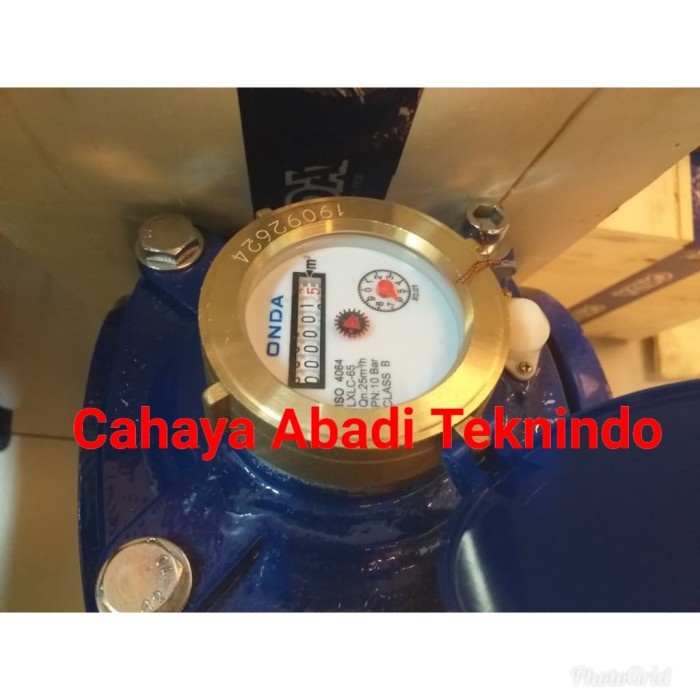 Jual METERAN AIR ONDA FLANGE 2 1/2"(INCH) WATER METER ONDA | Shopee Indonesia