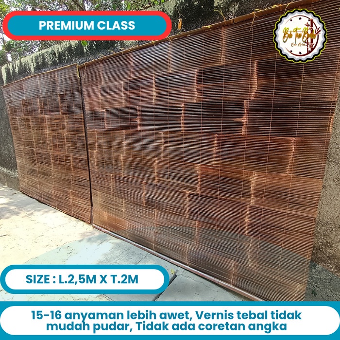 Jual (Murah) Tirai kerai bambu 2,5x2 M Kerai/kere/keray/krey | Shopee ...