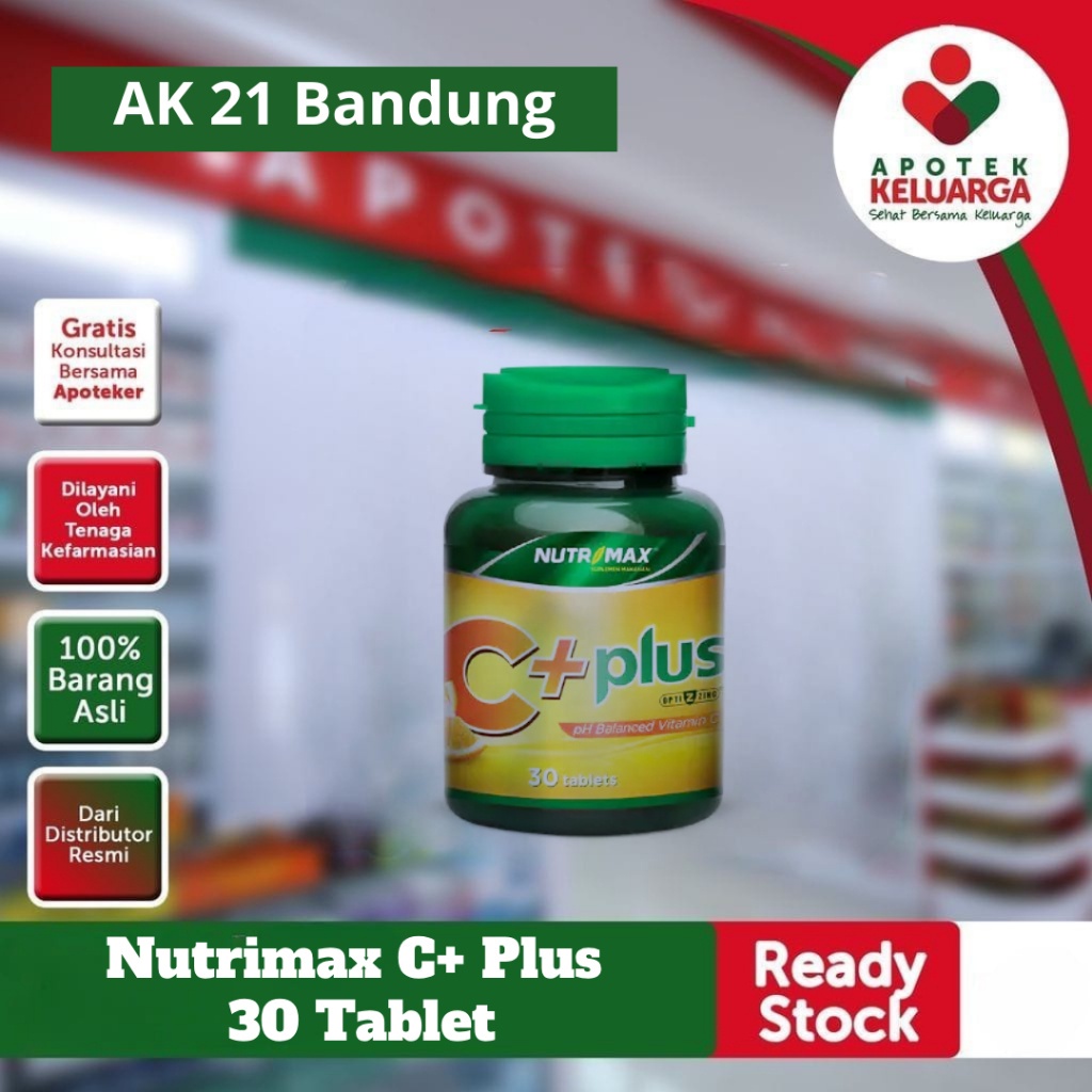 Jual Nutrimax C+ Plus Isi 30 / Vitamin Untuk Penambah Daya Tahan ...