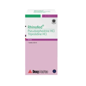 Jual Rhinofed Sirup 60 ml / Meringankan pilek dan alergi pernapasan ...