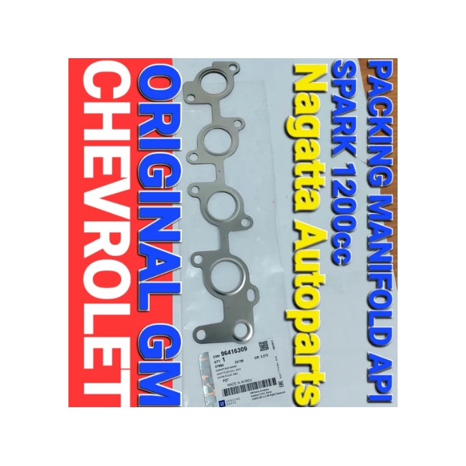 Jual PACKING Gasket Manipol Manifol Manifold API SPARK 1.200cc ORI GM ...