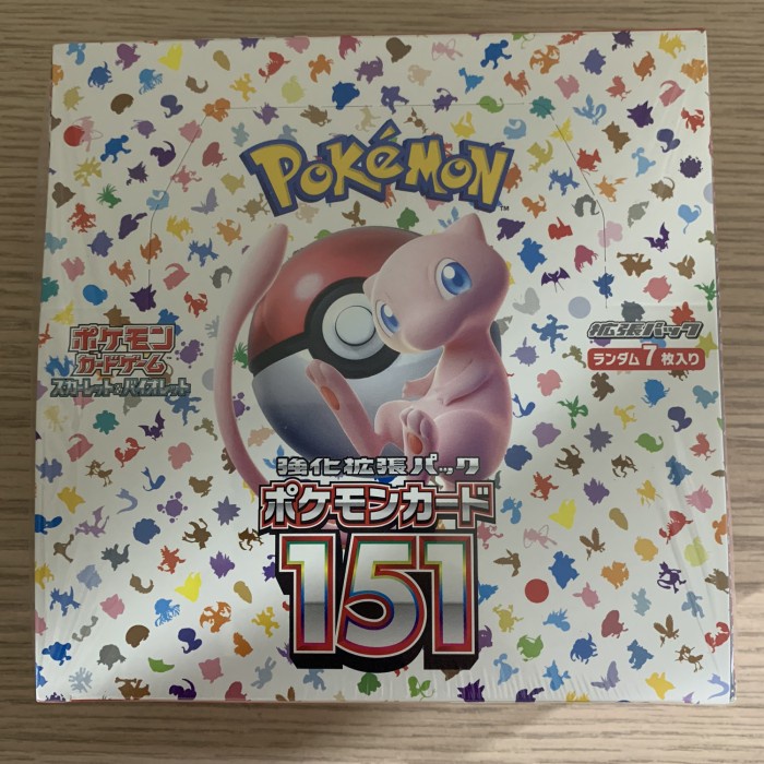 Jual POKEMON 151 BOOSTER BOX JAPANESE SEALED LIMITED | Shopee Indonesia