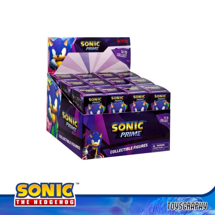 Jual Sonic Prime Collectible Figures 6.5Cm Blind Box Sega Emco Hedgehog ...