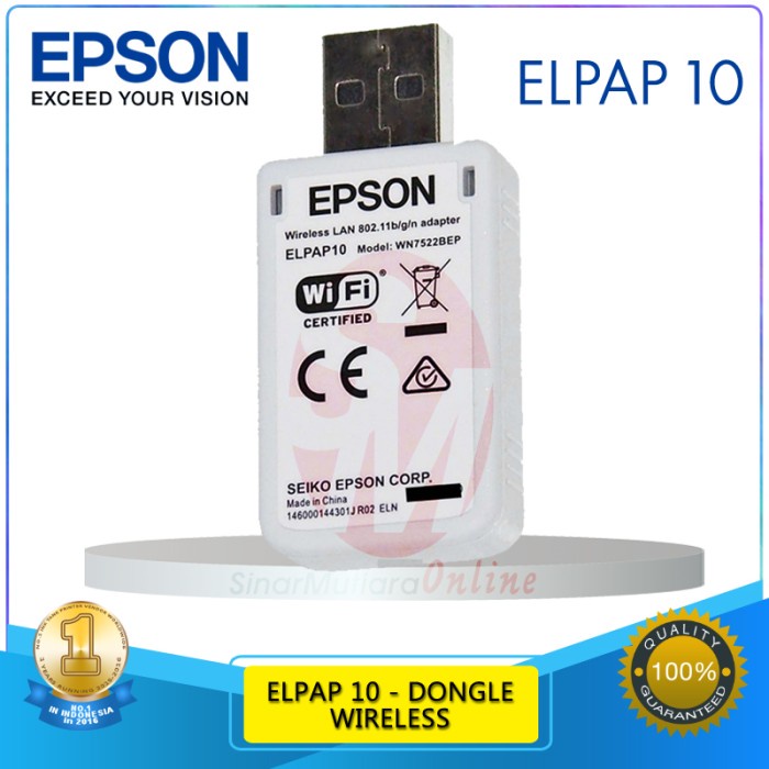 Jual EPSON ELPAP10 DONGLE WIRELESS | Shopee Indonesia