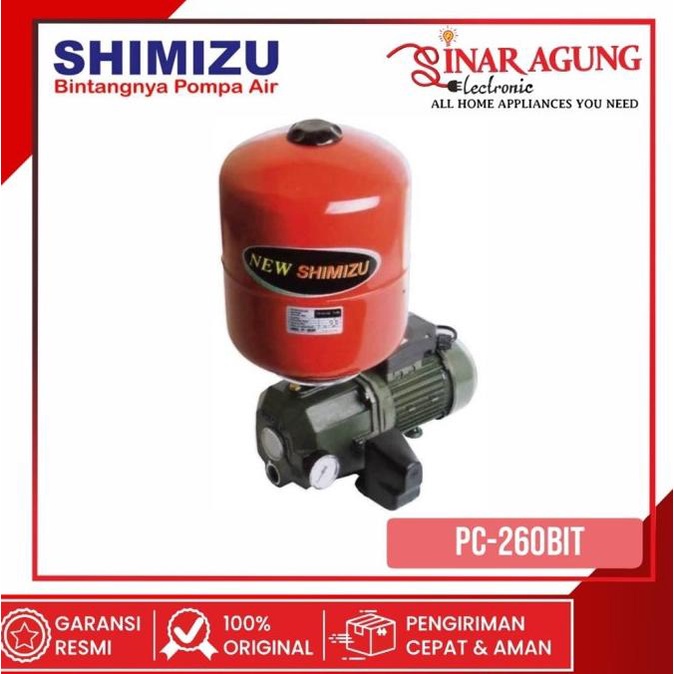 Jual Shimizu Jet Pump PC-260 BIT Pompa Air [250 Watt] | Shopee Indonesia