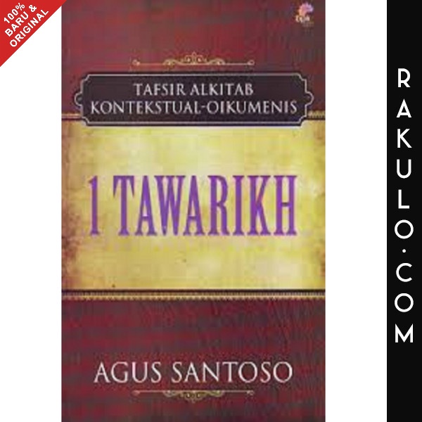 Jual Buku Tafsiran Alkitab Kitab 1 Tawarikh Agus Santoso Shopee