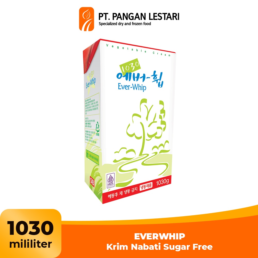 Jual EVER WHIP 1030 Original Whipping Cream Non Dairy - Nabati 1030 gr ...
