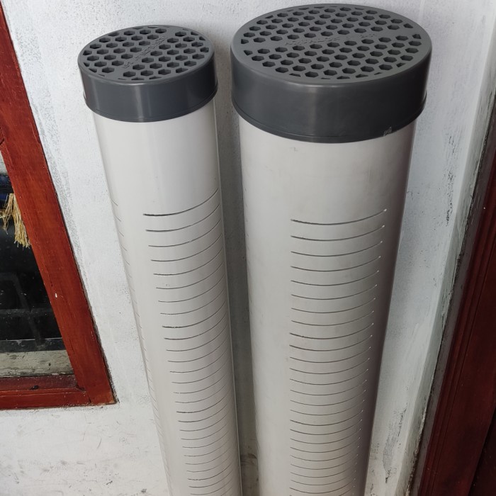 Jual Pipa Biopori 6 Inch Dengan Tutup 1 Meter / Sumur Resapan - Aqualon ...