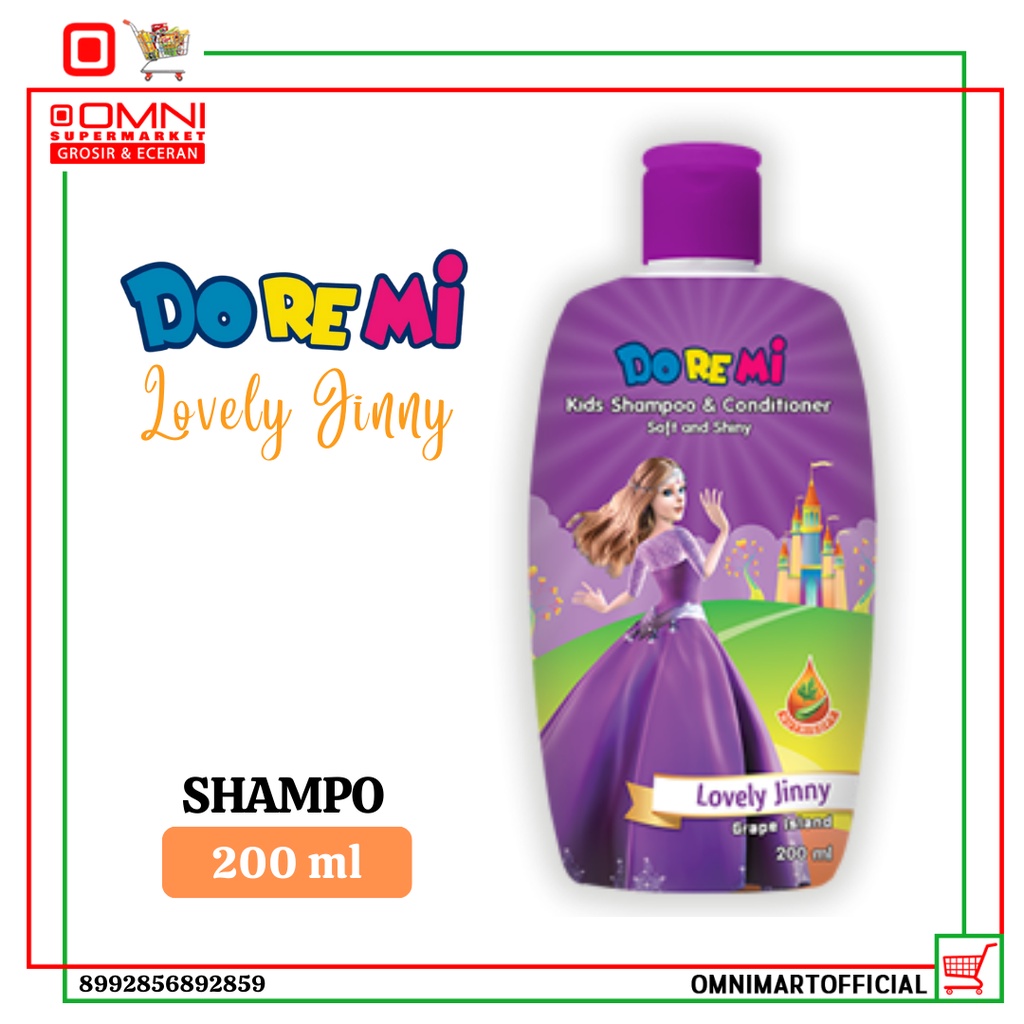Jual Doremi Kids Shampo Baby Lovely Jinny 200 Ml | Shopee Indonesia