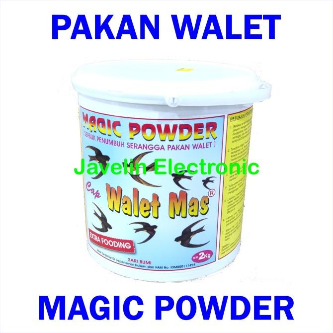 Jual Pakan Walet Magic Powder Cap Walet Mas Isi 2 Kg Makanan Burung ...