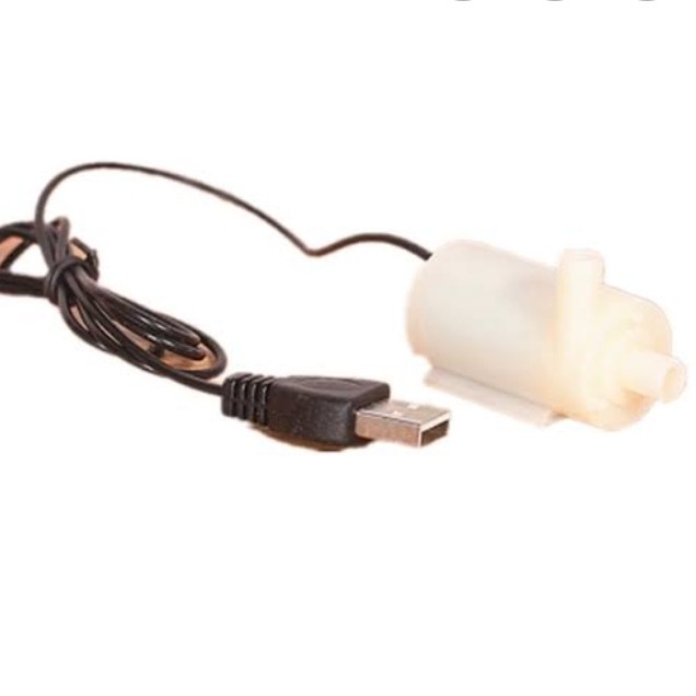 Jual pompa mini pump micro 5v dc USB submersible 5vdc aquarium Arduino ...