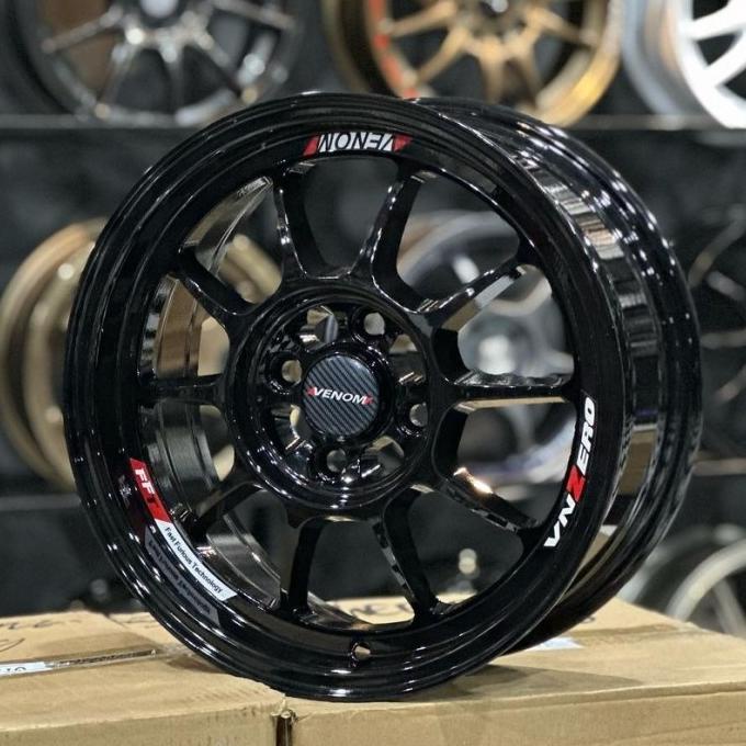 Jual velg VENOM JF LUXURY R15 velg mobil 15 brio city jazz Freed Agya ...