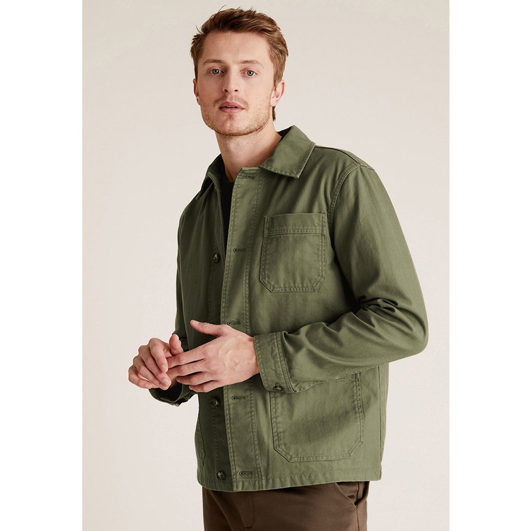 Jual Jaket Marks & Spencer Original Pria Jacket Detail kerah Ori 100% ...