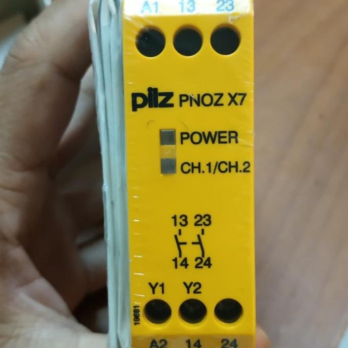 Jual SAFETY RELAY PILZ PNOZ X7 24VAC/DC 2N/O PNOZ X7 PILZ 774059 PN0Z ...
