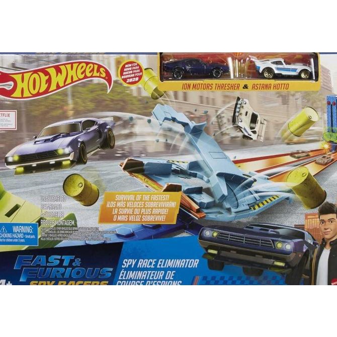 Jual Hot Wheels Track Fast & Furious Spy Race Eliminator Playset ...