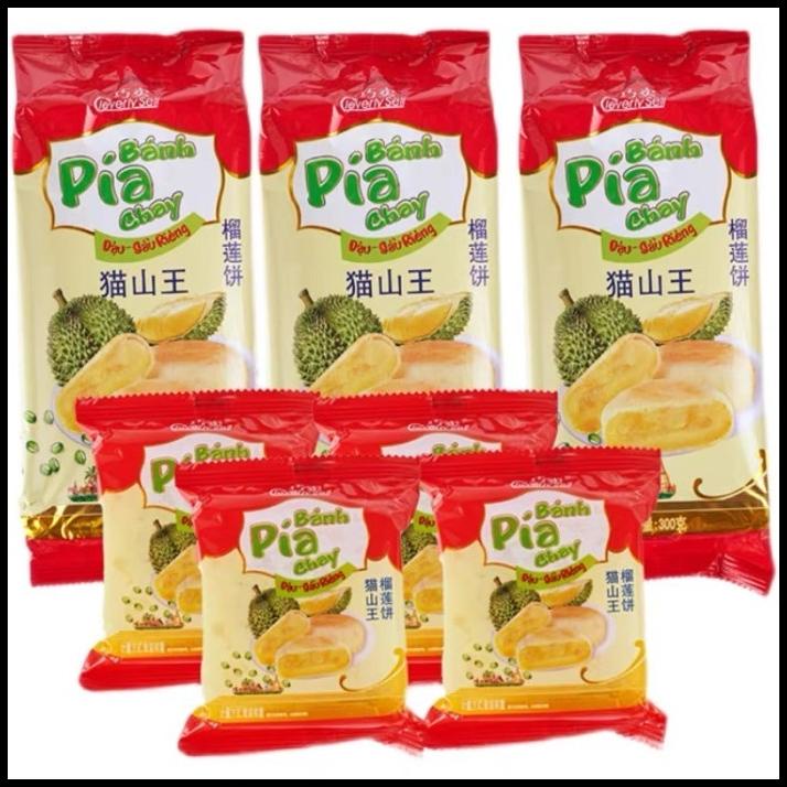 Jual Banh Pia Duren Pie Durian Impor Kue Kering Pia Rasa Durian Pia ...