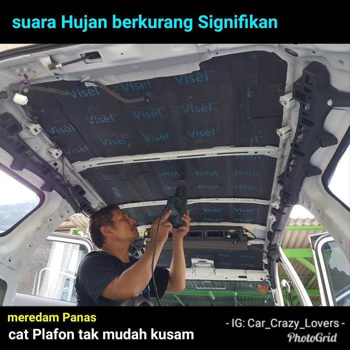 Jual Peredam Aspal Automat Visel Innova, Fortuner, Pajero Paket Kabin ...